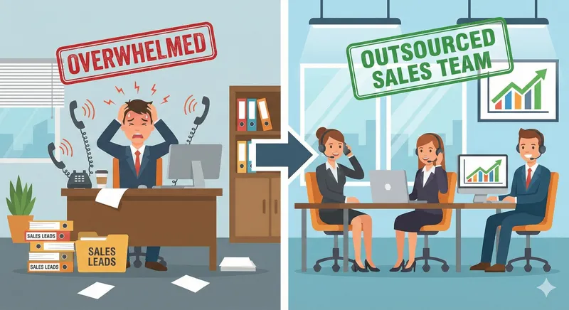 Outsource Sales Calls and Cold Calling Services | GrowYourStaff